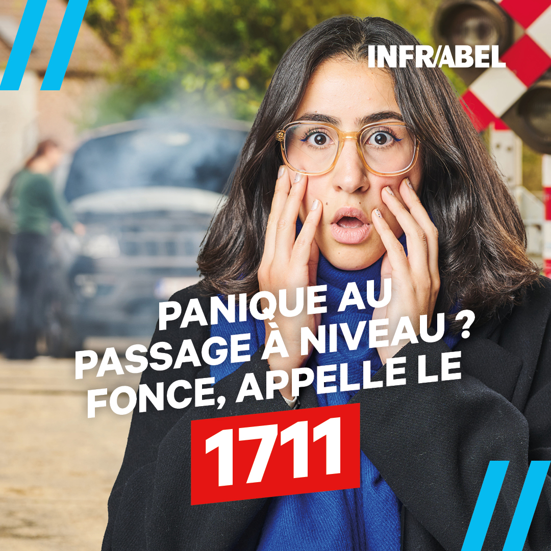 Fonce, appelle le 1711 ! Infrabel